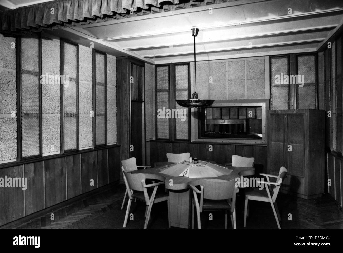 Broadcasting center of the GDR in East Berlin - Studio Stock Photo - Alamy