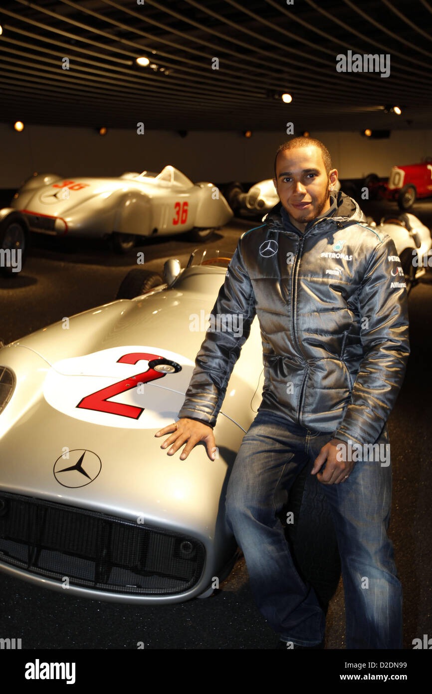 (HANDOUT) A handout dated 21 January 2013 shows British Formula One ...