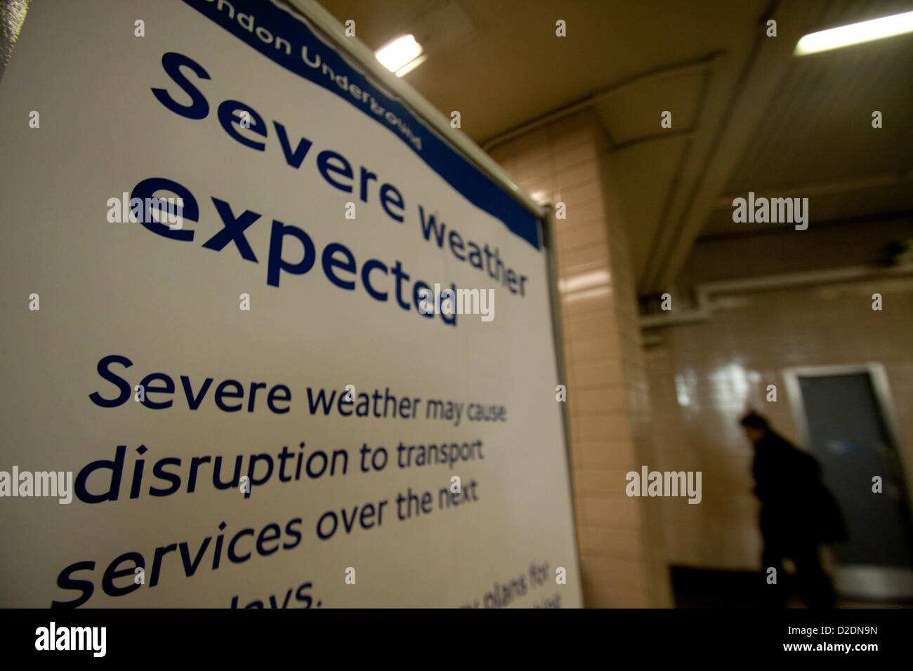 Severe weather warning issued hi-res stock photography and images - Alamy