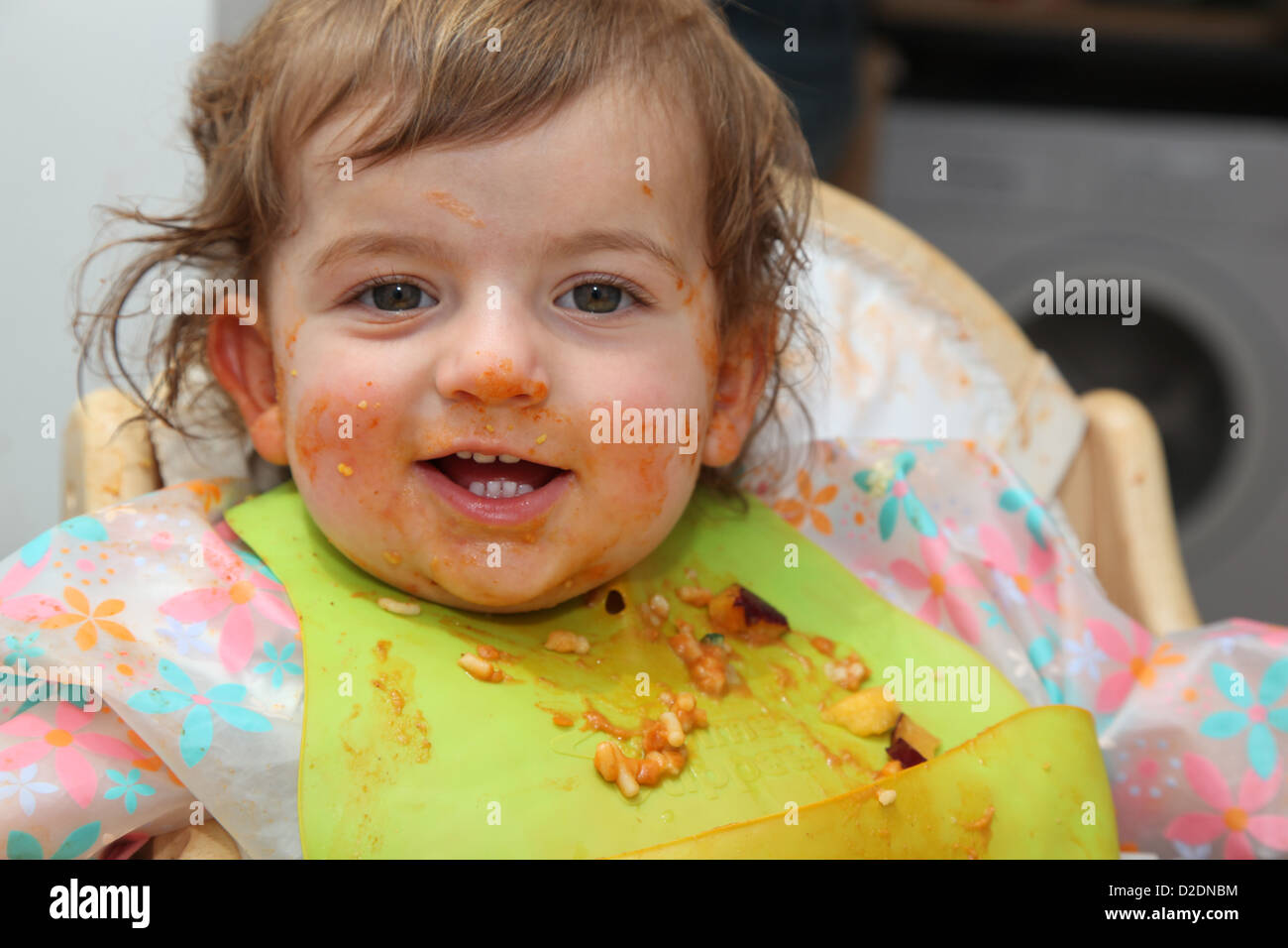A messy lunchtime Stock Photo - Alamy
