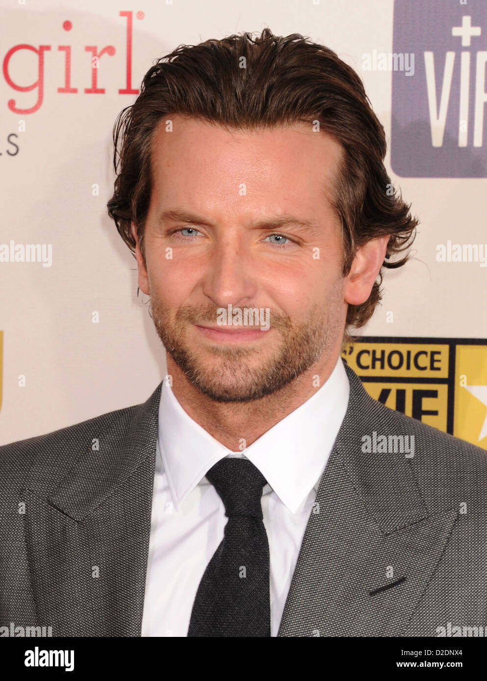 BRADLEY COOPER US film actor in January 2013. Photo Jeffrey Mayer Stock ...