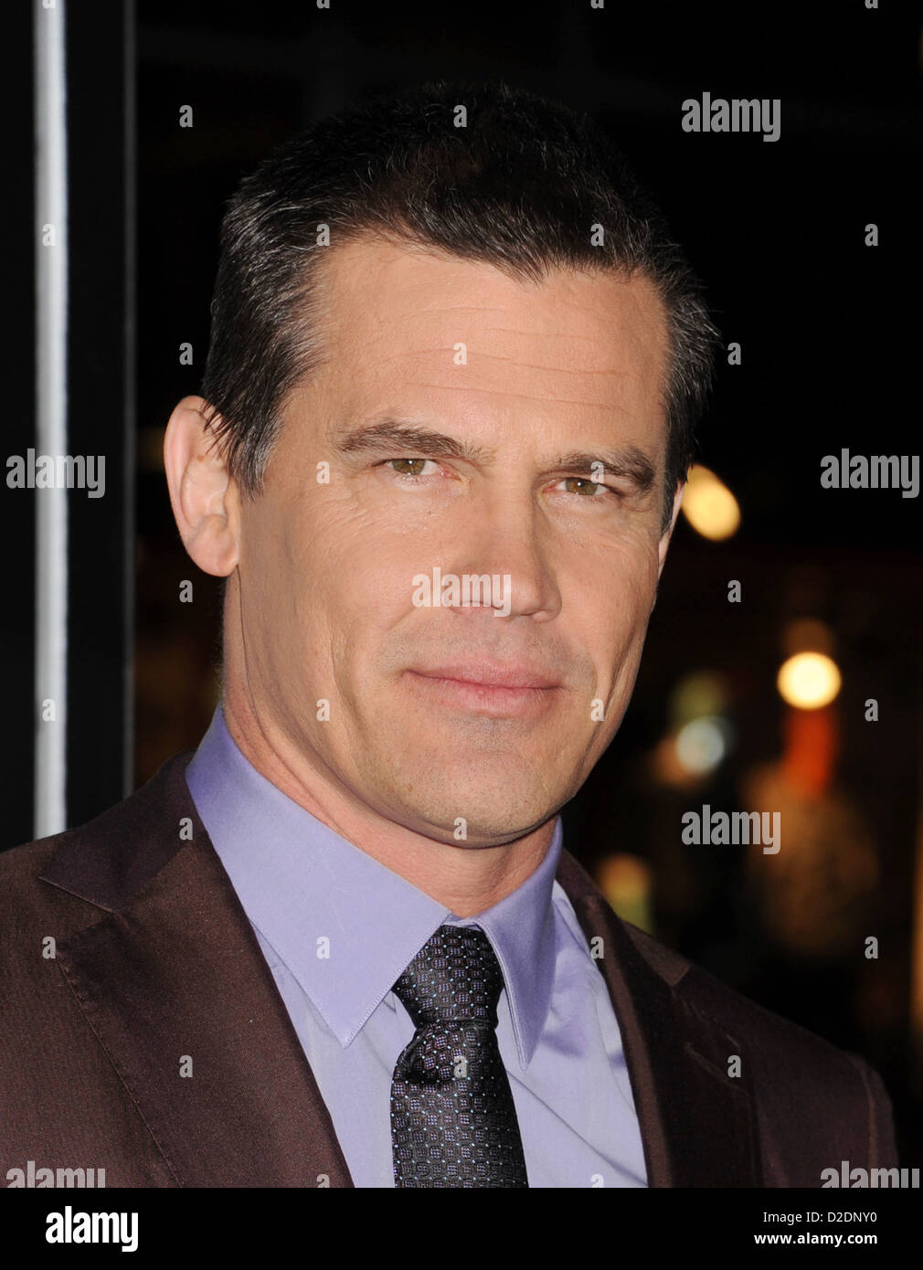 JOSH BROLIN US film actor in January 2013. Photo Jeffrey Mayer Stock ...