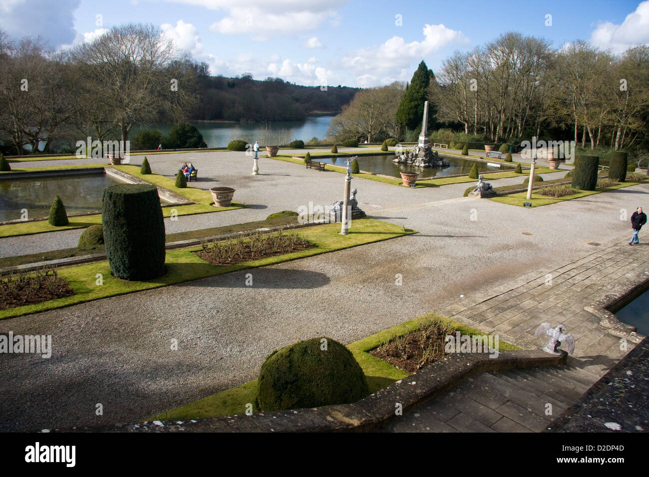 Water Terrace and River Glyme, Blenheim Palace, England Stock Photo - Alamy