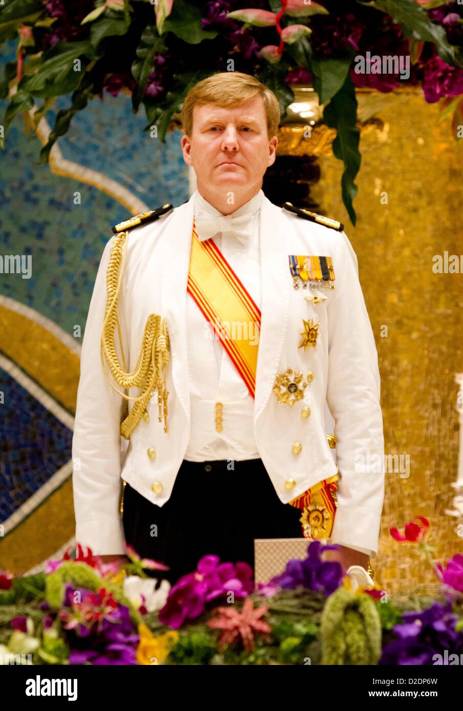 Crown Prince Willem-Alexander of the Netherlands attends the State ...