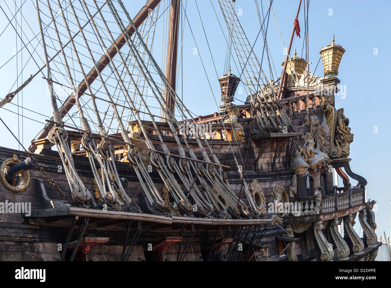 Genua - Galeone Neptun, a Pirate ship from Hollywood picture Pirates ...