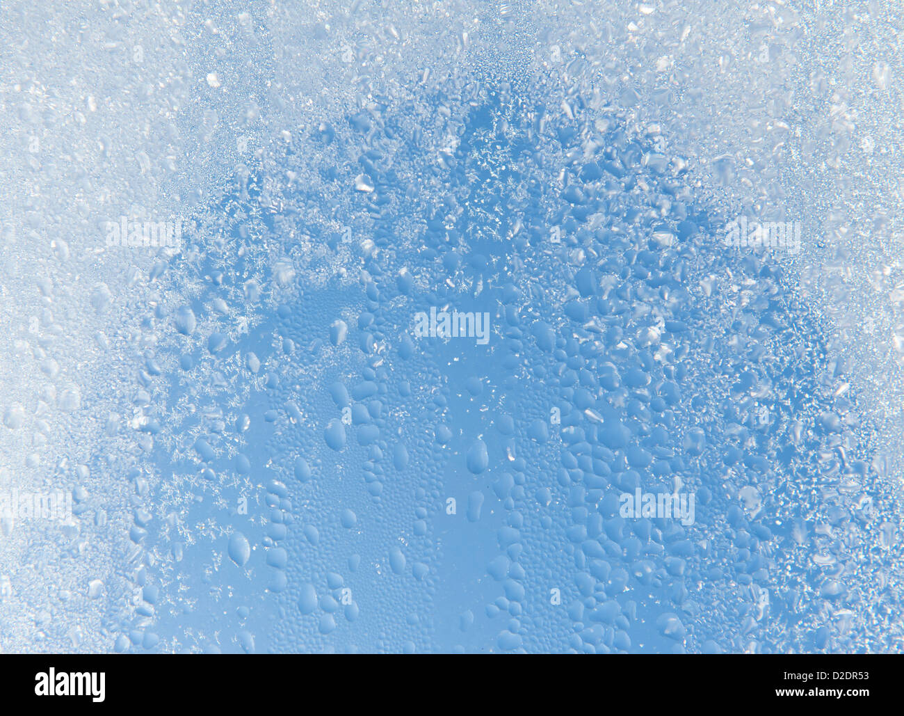 Melting frost and water condensation Stock Photo - Alamy