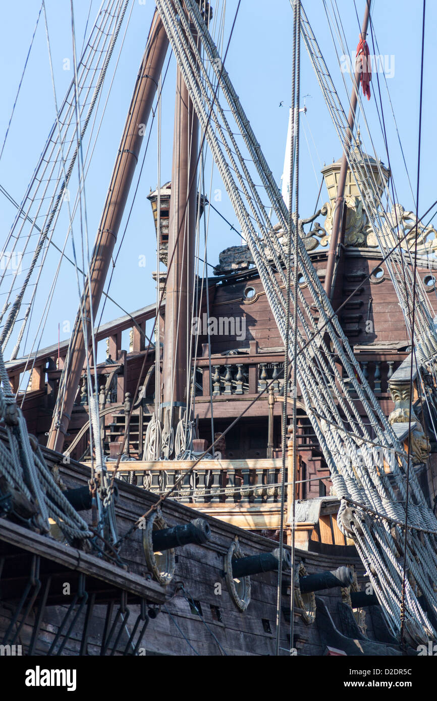 Genua - Galeone Neptun, a Pirate ship from Hollywood picture Pirates ...