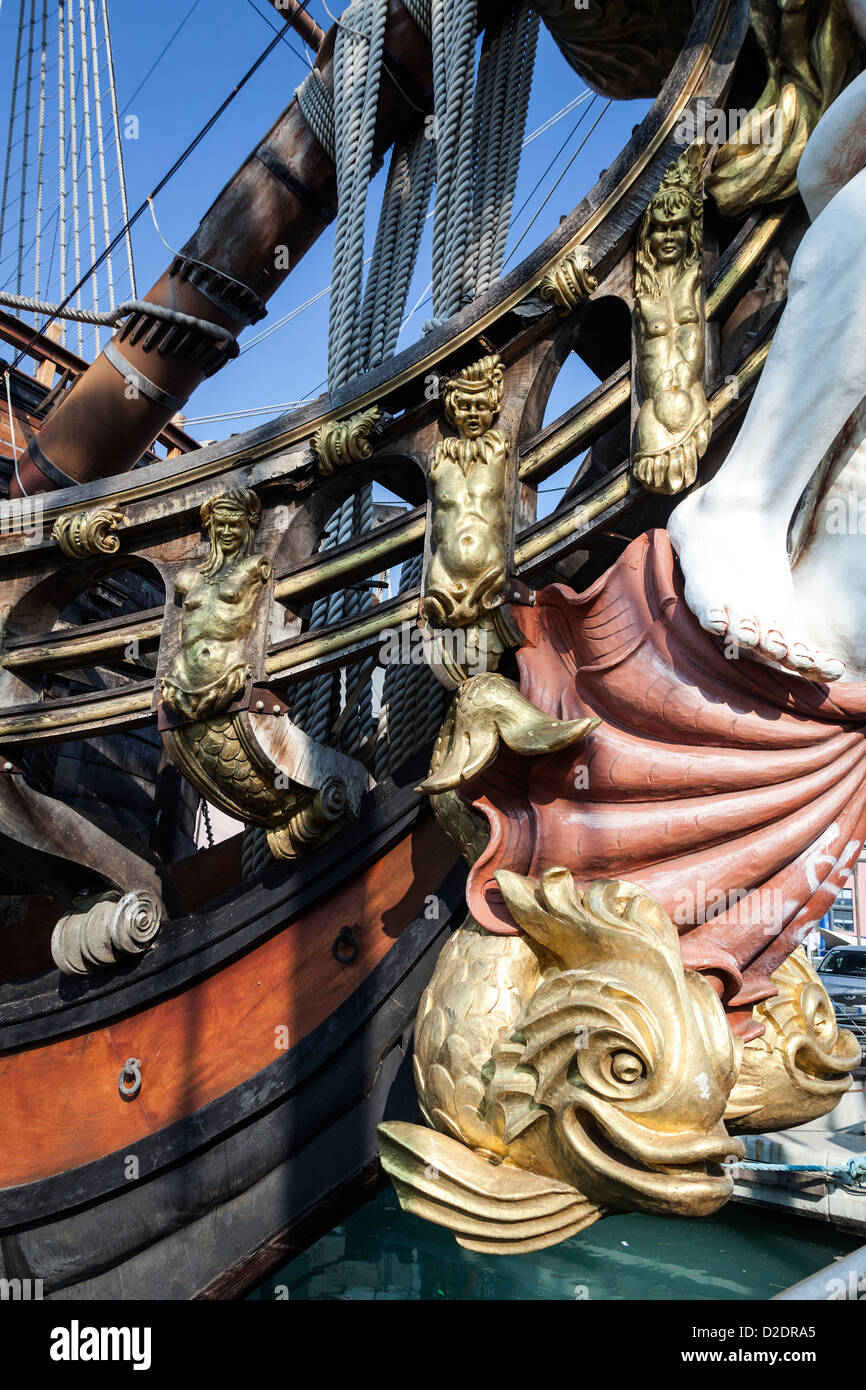 Genua - Galeone Neptun, a Pirate ship from Hollywood picture Pirates ...