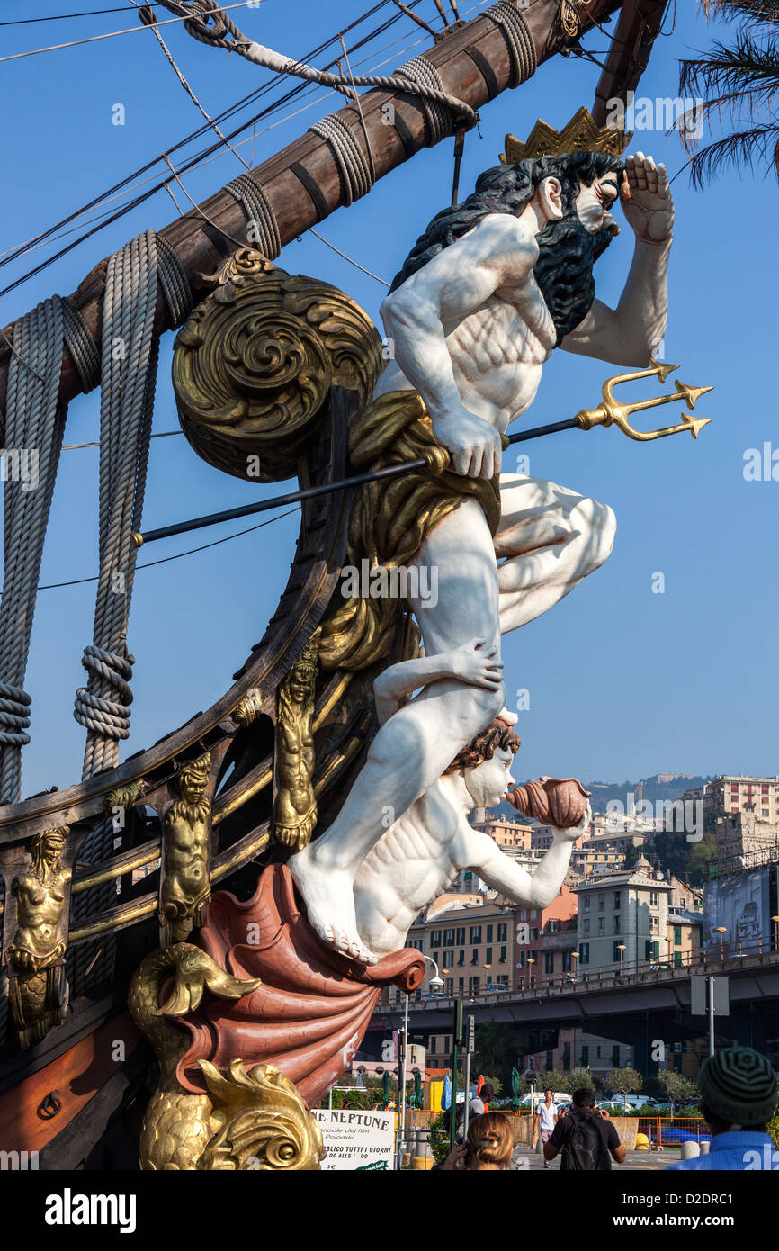 Genua - Galeone Neptun, a Pirate ship from Hollywood picture Pirates ...
