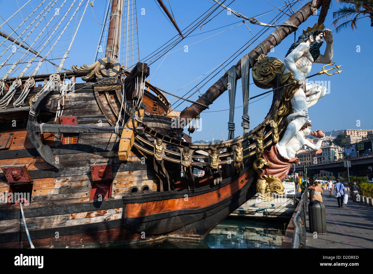 Genua - Galeone Neptun, a Pirate ship from Hollywood picture Pirates ...