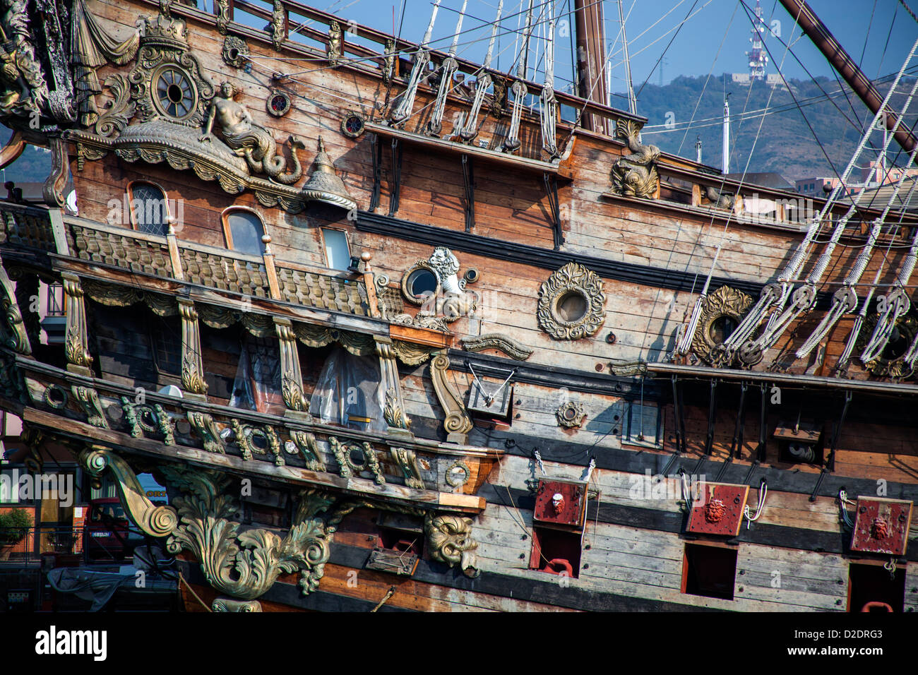 Genua - Galeone Neptun, a Pirate ship from Hollywood picture Pirates ...