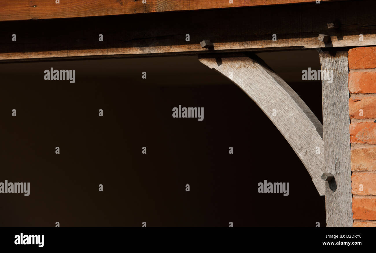 Wooden beam detail england hi-res stock photography and images - Alamy