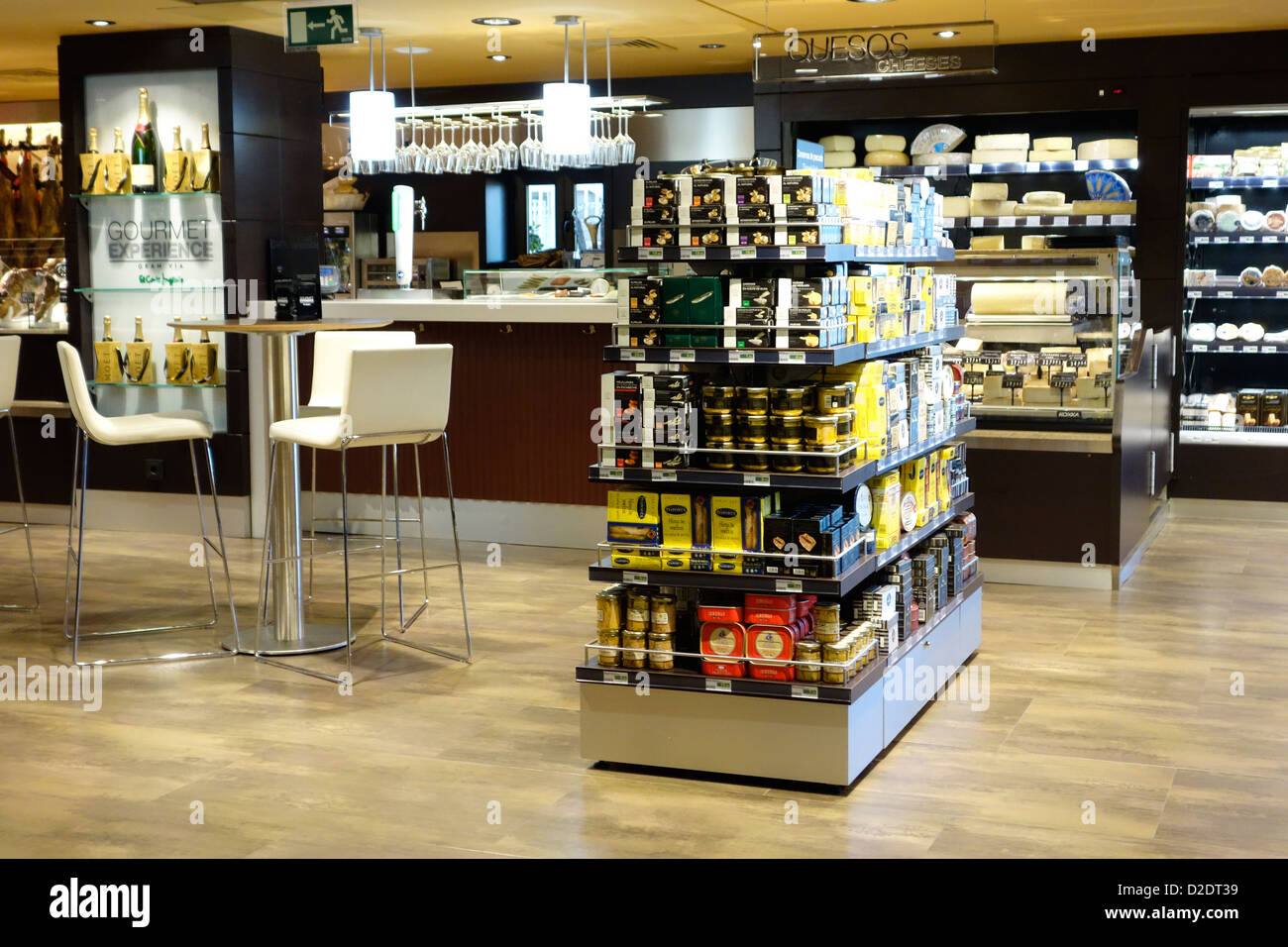 madrid spain corte ingles gourmet experience food shopping Stock Photo ...