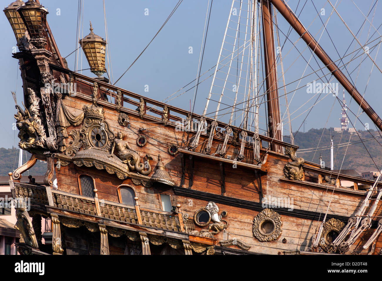 Genua - Galeone Neptun, a Pirate ship from Hollywood picture Pirates ...