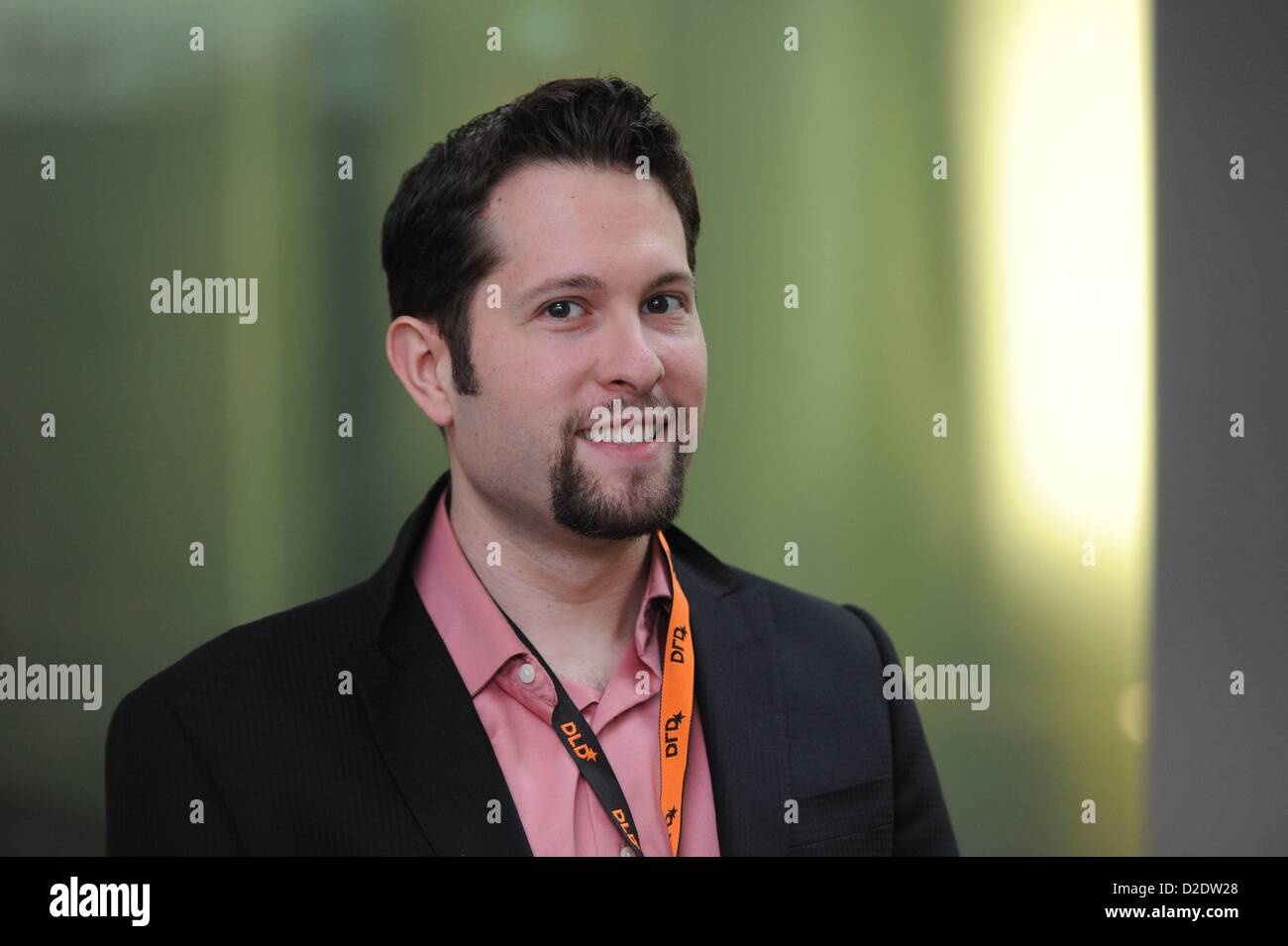 MUNICH/GERMANY - JANUARY 21: Sam Glassenberg attends the Digital Life ...