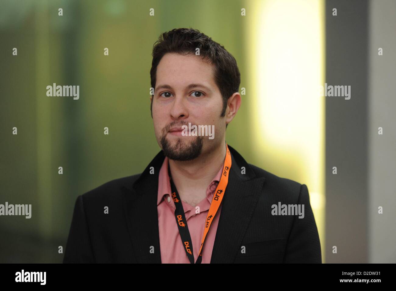 MUNICH/GERMANY - JANUARY 21: Sam Glassenberg attends the Digital Life ...