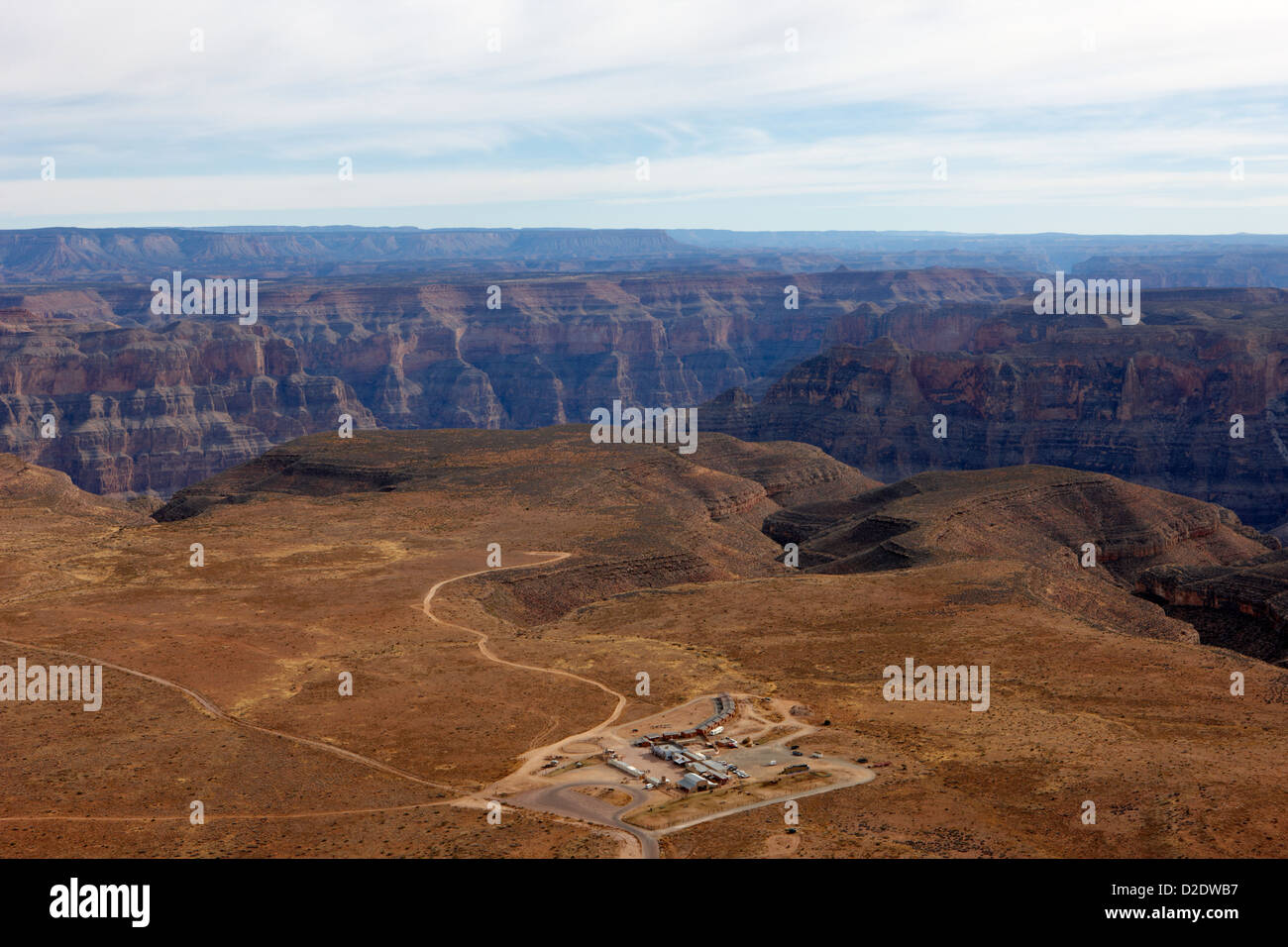 aerial view of hualapai ranch western village and quartermaster point ...