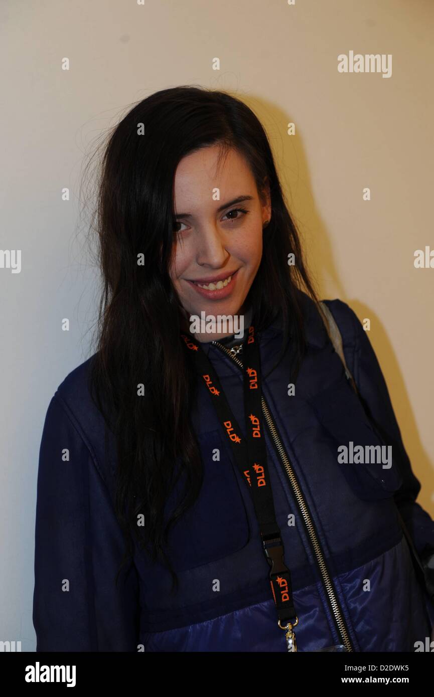 MUNICH/GERMANY - JANUARY 21: Emily Segal (K-Hole) attends the Digital ...