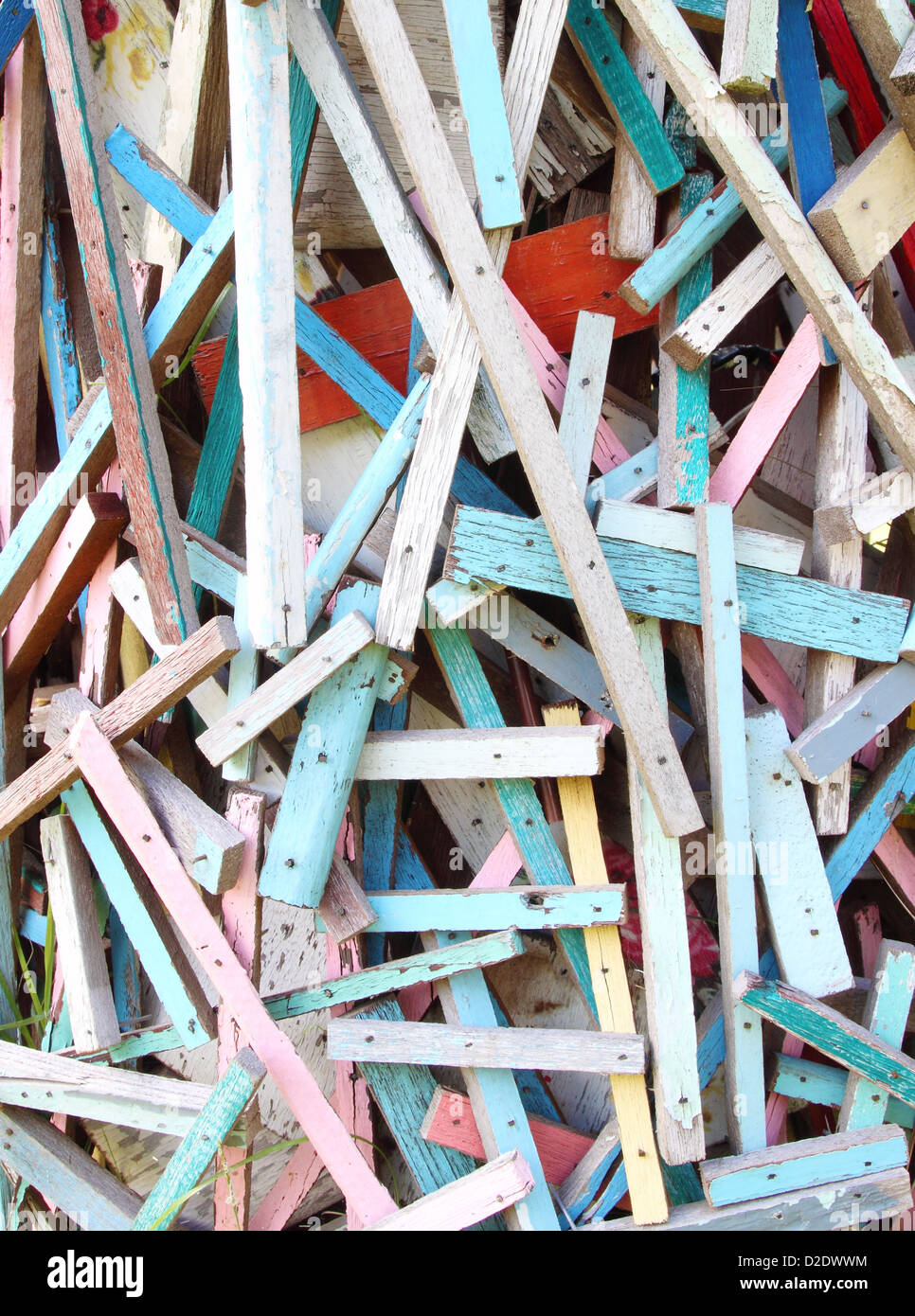 colorful wooden stick texture background Stock Photo - Alamy