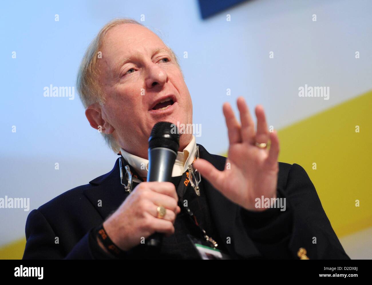 MUNICH/GERMANY - JANUARY 21: Howard Morgan (First Round Capital) on the ...