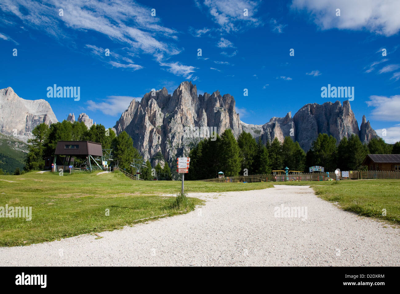 Catinaccio, Val di Fossa, Northern Italy Stock Photo - Alamy
