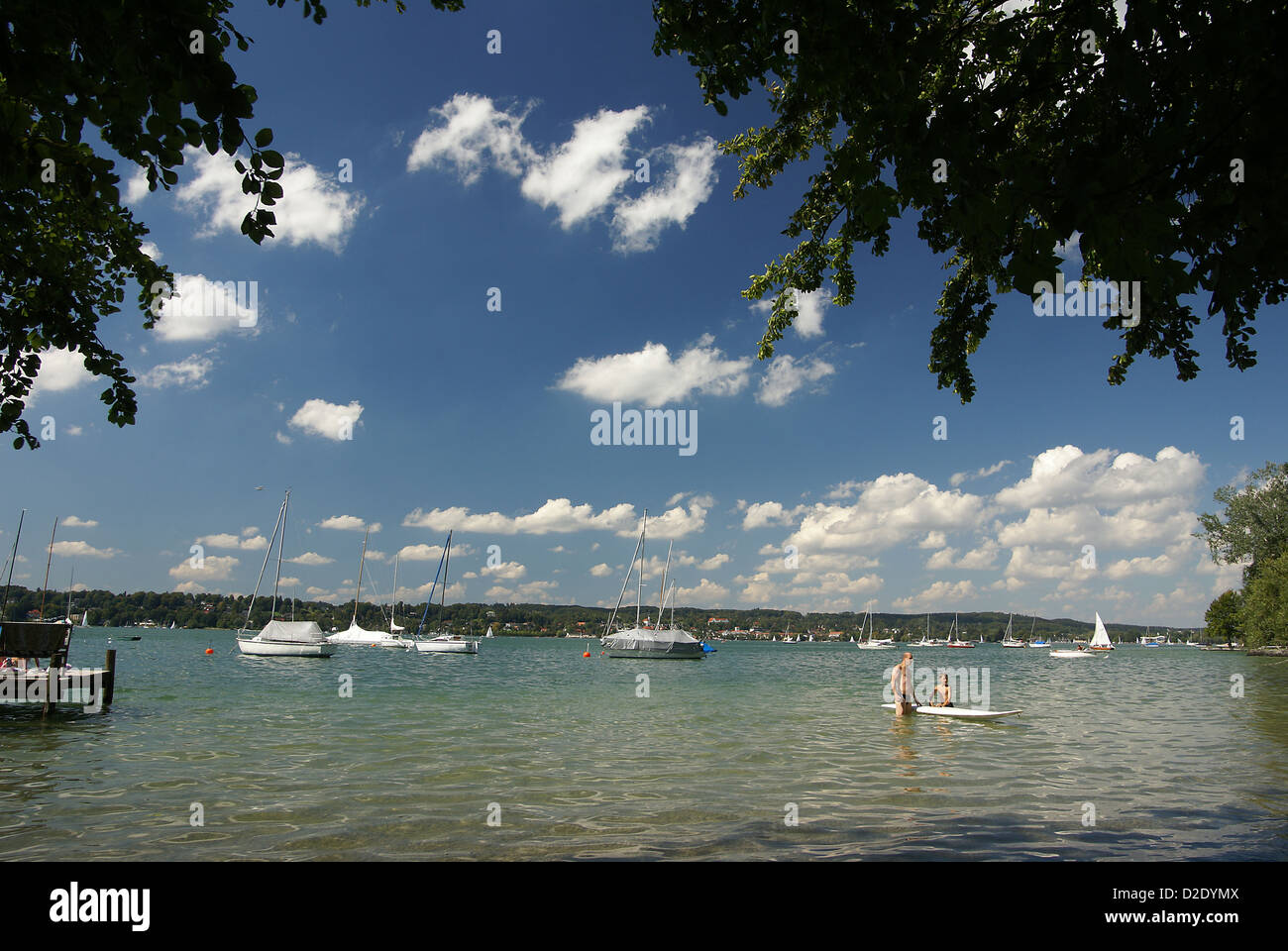Schloss berg starnberg lake hi-res stock photography and images - Alamy