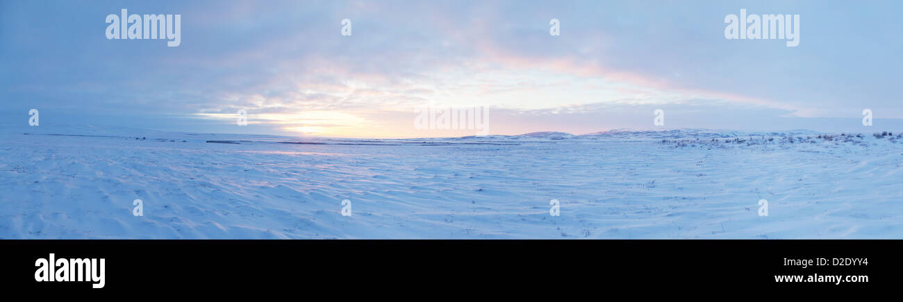 Tundra sunset hi-res stock photography and images - Alamy