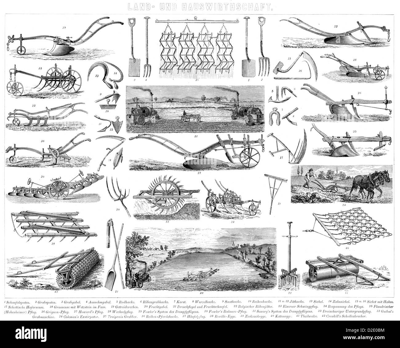 Victorian 19th Century Farming High Resolution Stock Photography and ...