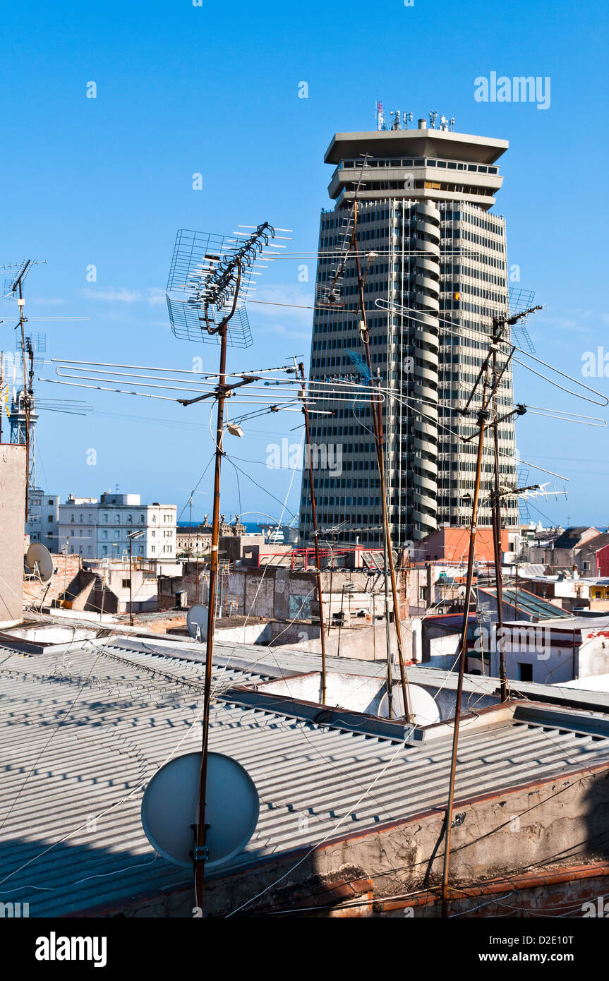 Tv antennas hi-res stock photography and images - Alamy