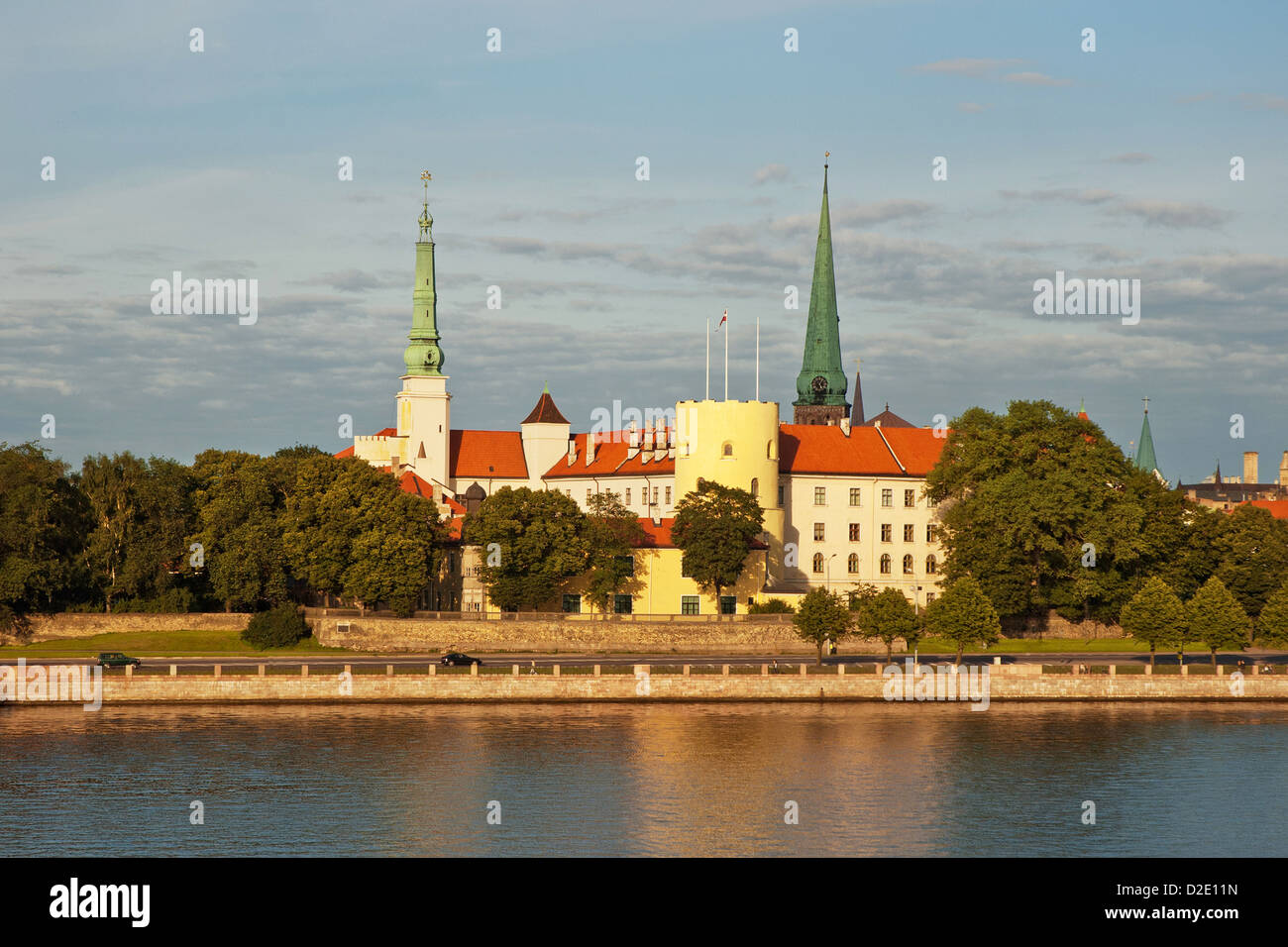Riga Castle - the residence of the President of the Republic of Latvia ...