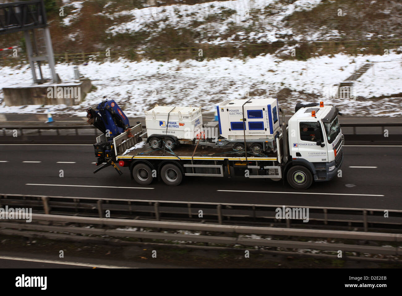 Generator truck hi-res stock photography and images - Alamy