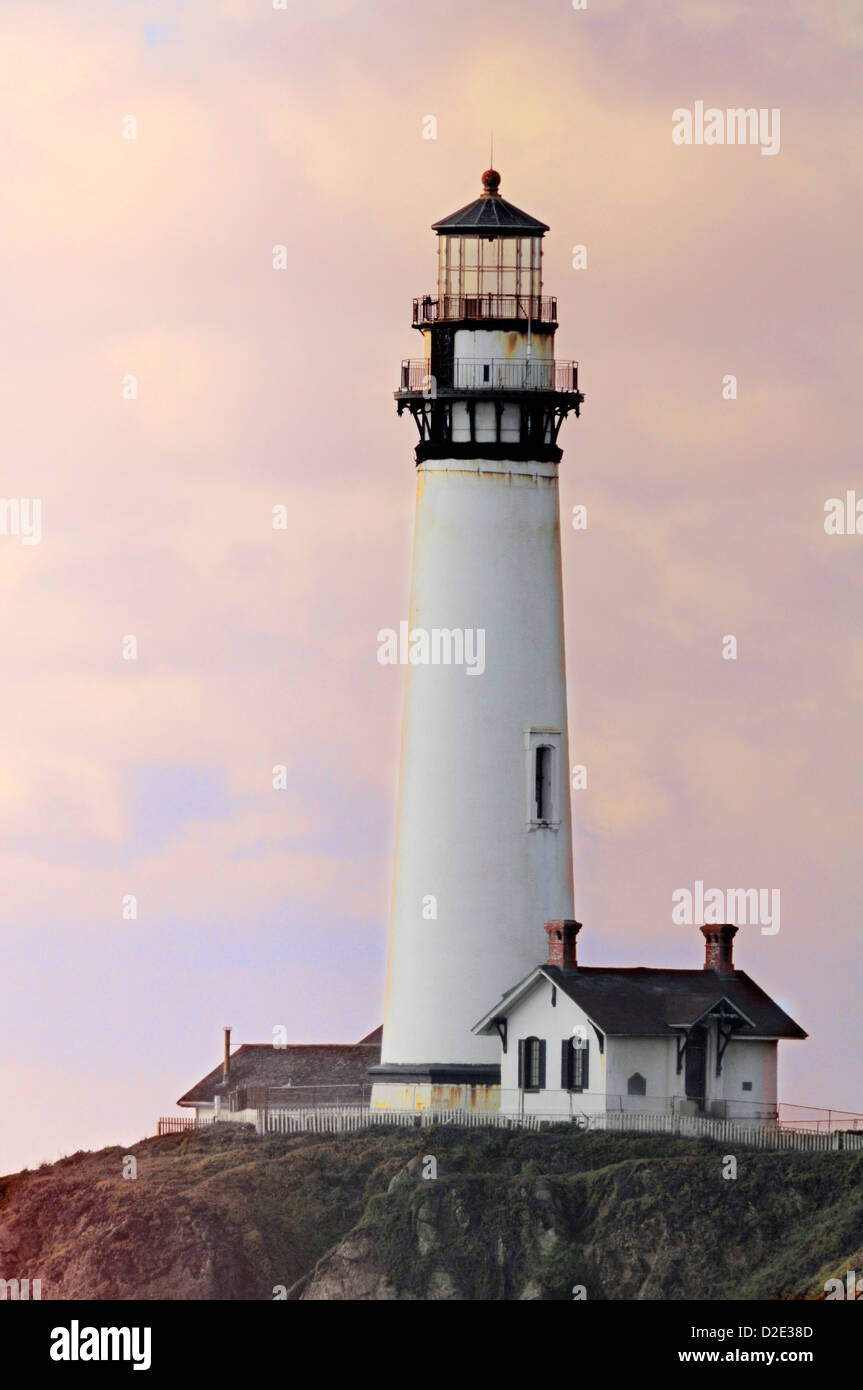 Pigeon Point Lighthouse, near Half Moon Bay California Stock Photo - Alamy