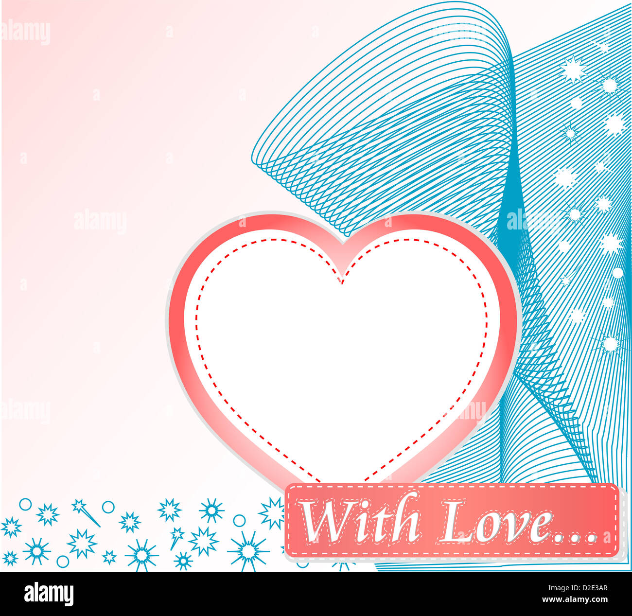 love heart symbol on the abstract background Stock Photo - Alamy