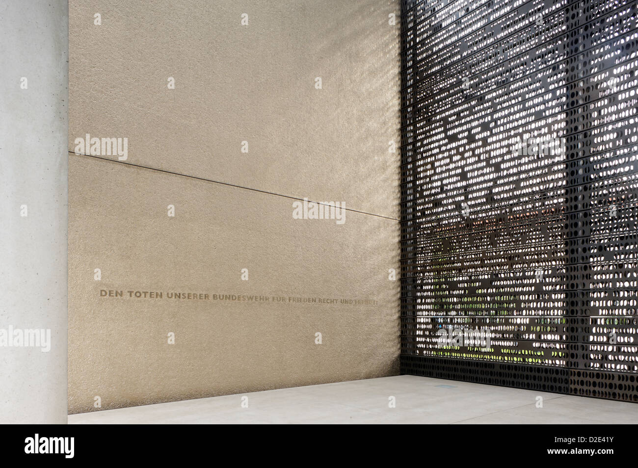 Berlin, Germany, the memorial to the German Armed Forces Stock Photo ...