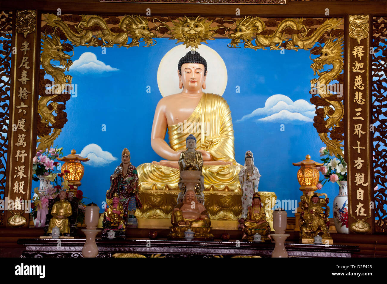 Blue shrines hi-res stock photography and images - Alamy