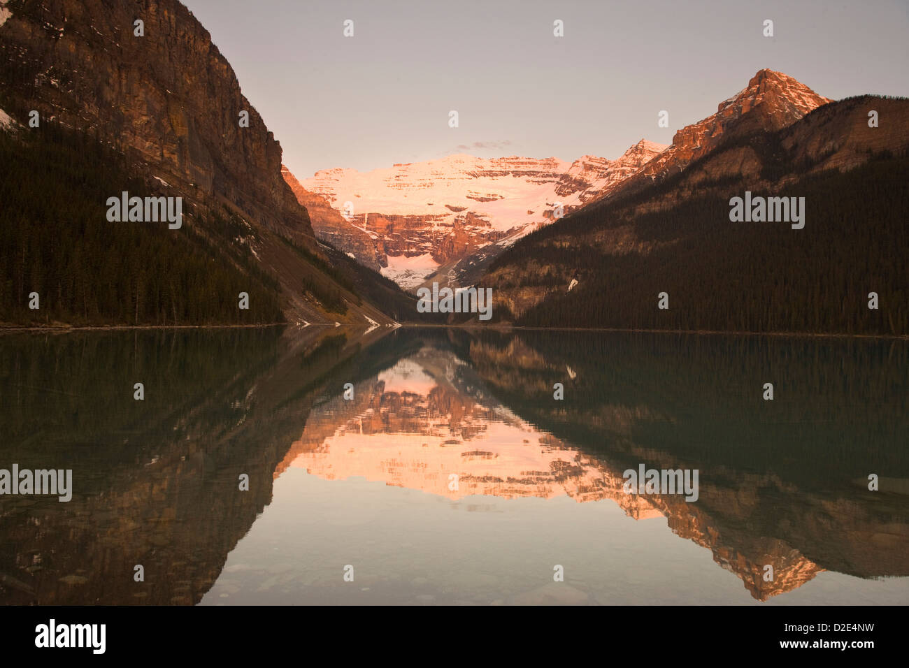 LAKE LOUISE VICTORIA GLACIER MOUNT VICTORIA BANFF NATIONAL PARK ALBERTA ...