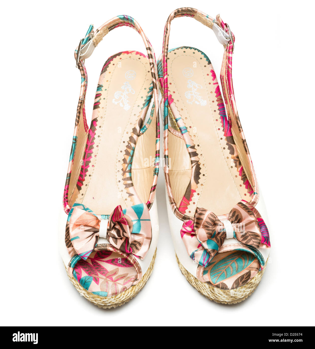 Espadrille shoes Cut Out Stock Images & Pictures - Alamy