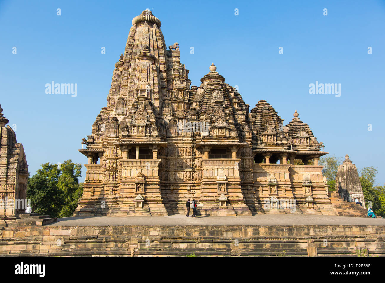 Lakshmana Hindu Temple, Khajuraho, India Stock Photo - Alamy