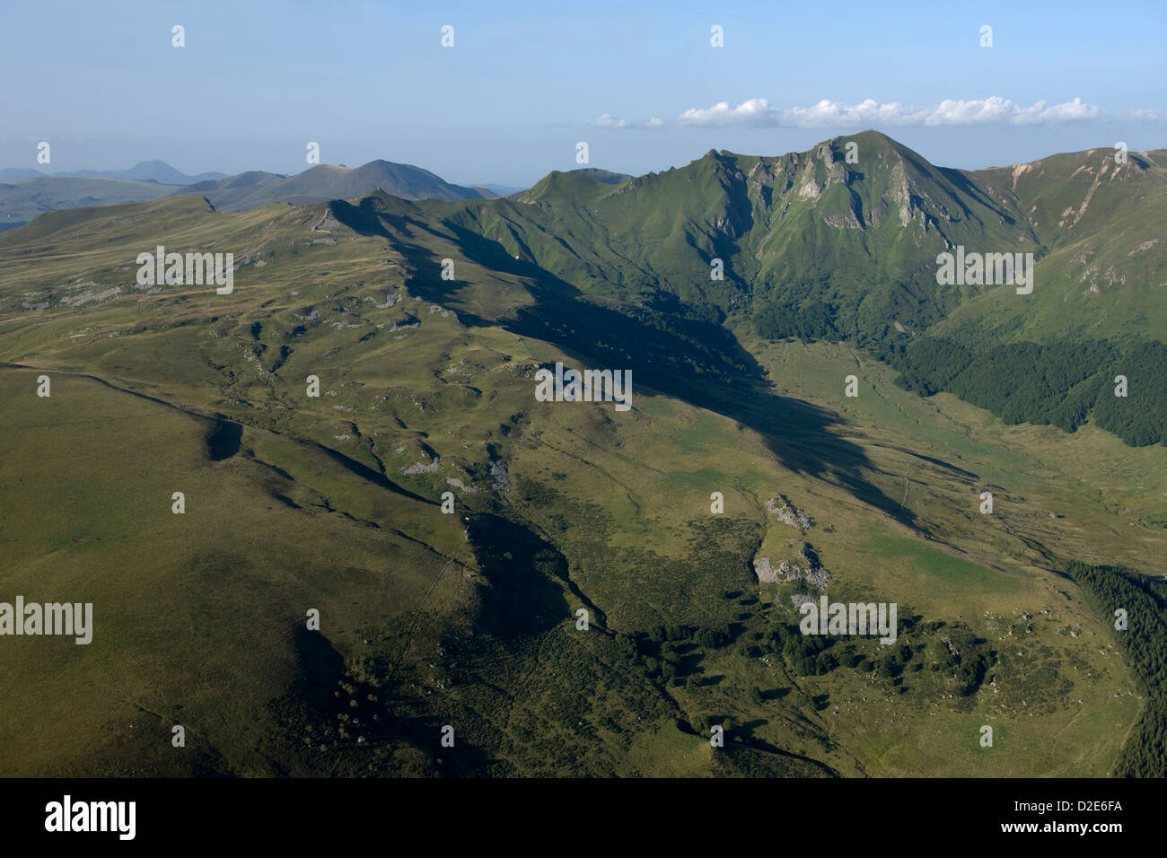 MASSIF DU SANCY NATURE PARK OF VOLCANOES AUVERGNE MASSIF CENTRAL FRANCE ...