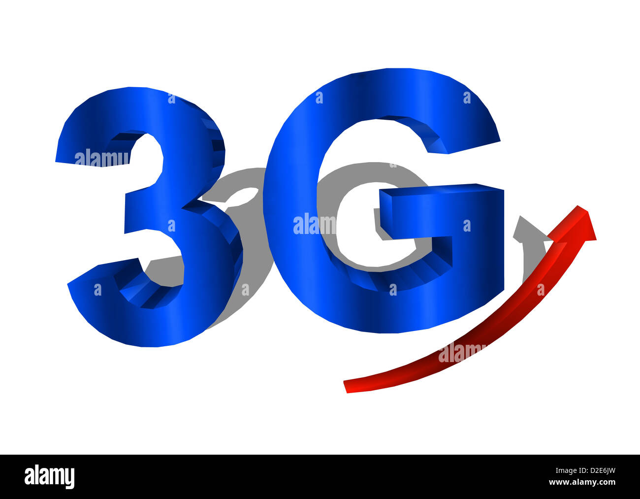 3G symbol on white background Stock Photo - Alamy