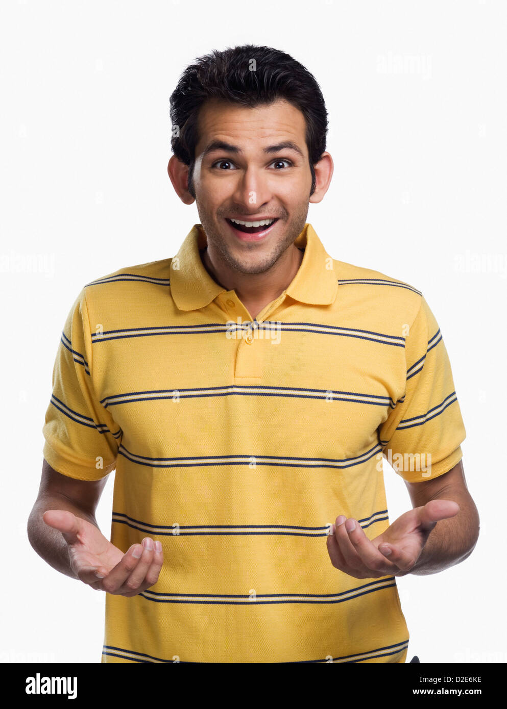 Gesture shock unexpected surprise man hi-res stock photography and ...