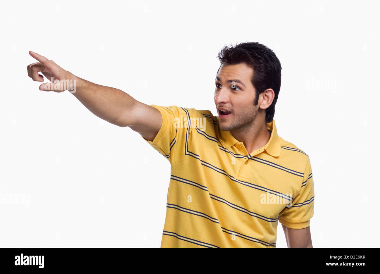 Pointing upward hi-res stock photography and images - Alamy