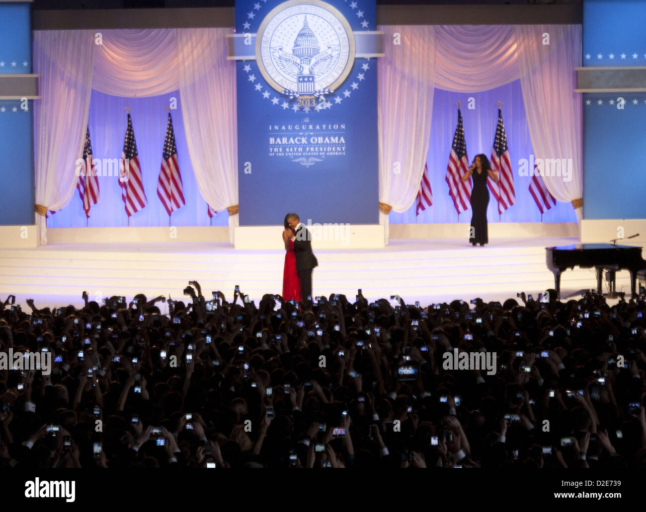 Jan. 21, 2013 - Washington, District Of Columbia, USA - First Lady ...