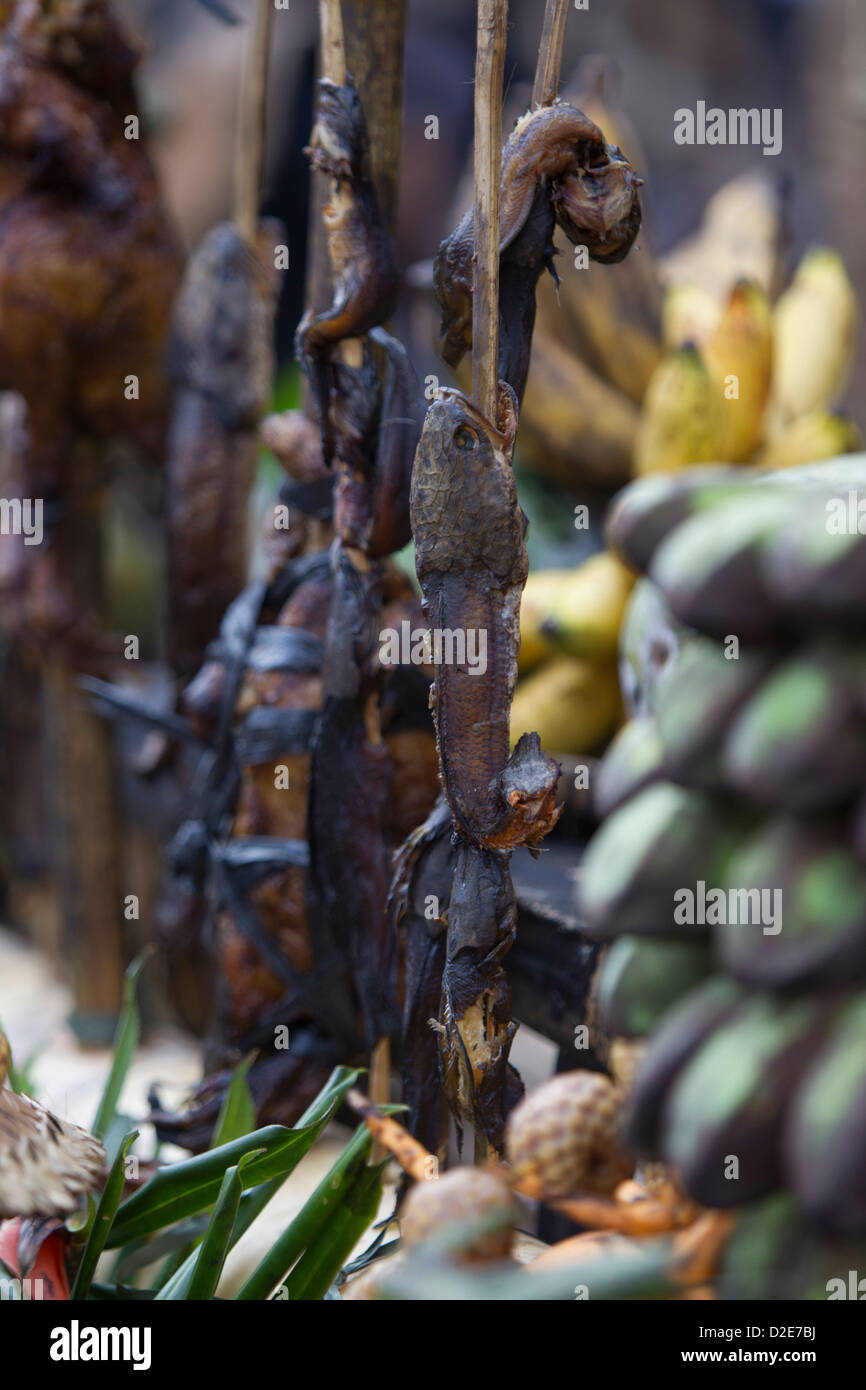 dried fish form part of a festival float, Ati-Atihan festival 2013 ...