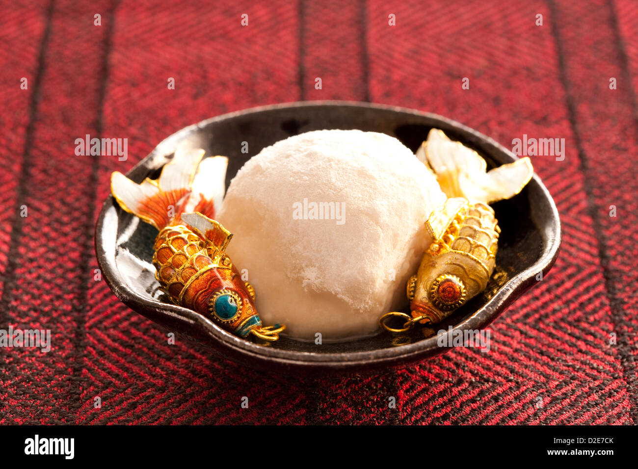 Chinese traditional food steamed rice cakes with sweet stuffing Stock ...