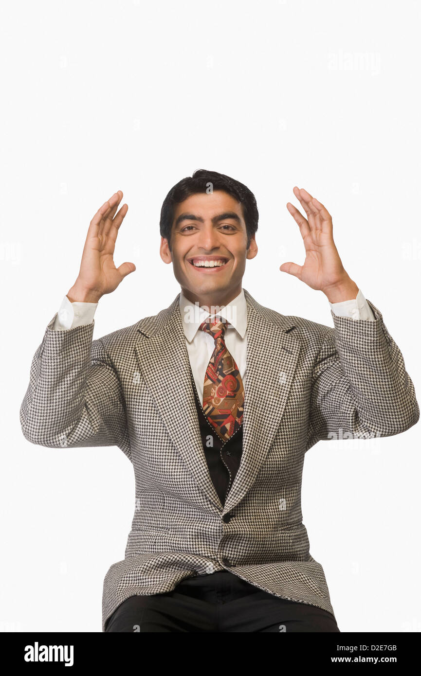Human hands raising hand hi-res stock photography and images - Alamy