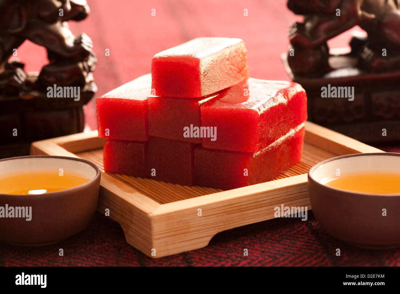 Chinese traditional specialty hawthorn jelly Stock Photo - Alamy