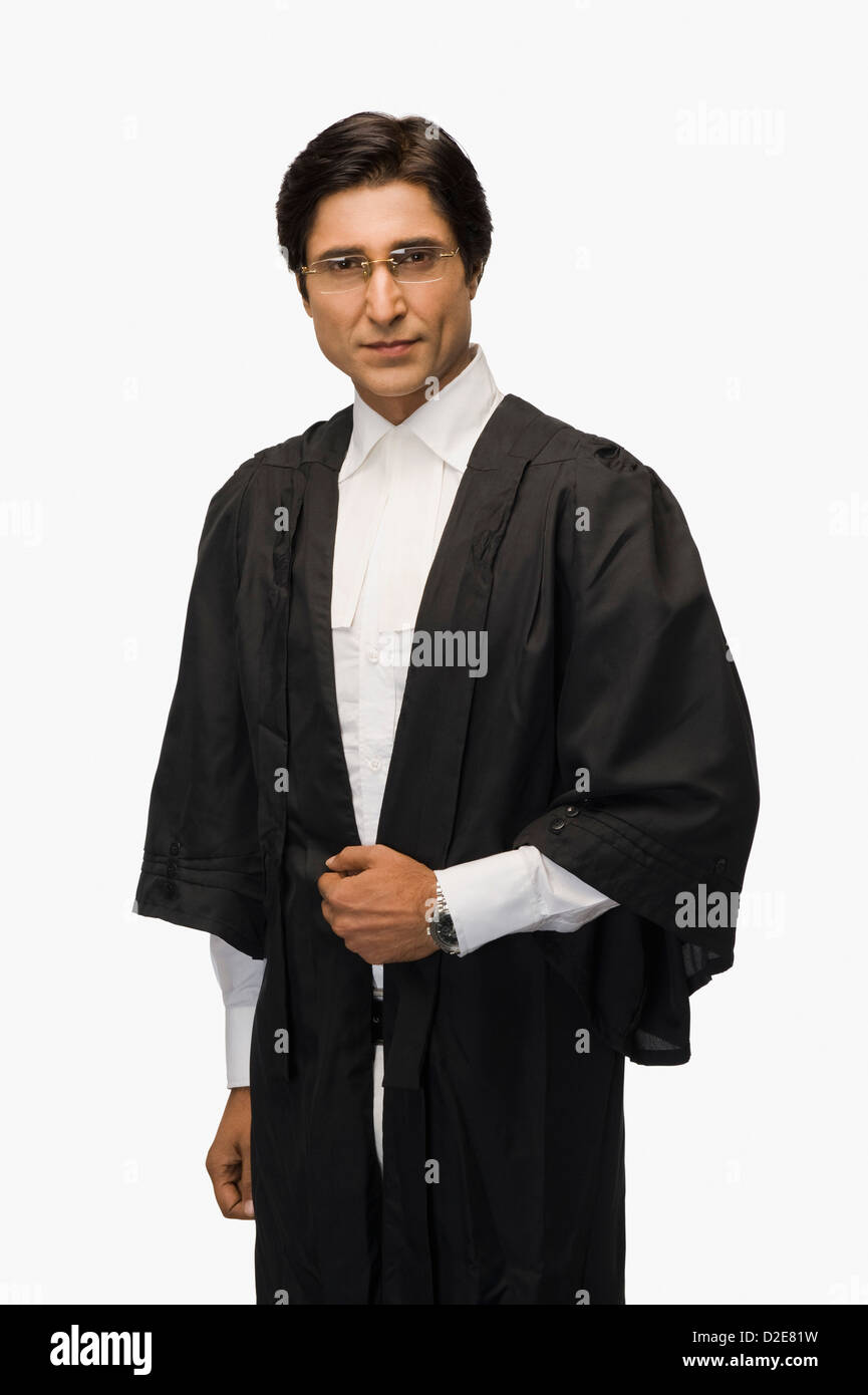 Portrait of a lawyer looking confident Stock Photo - Alamy