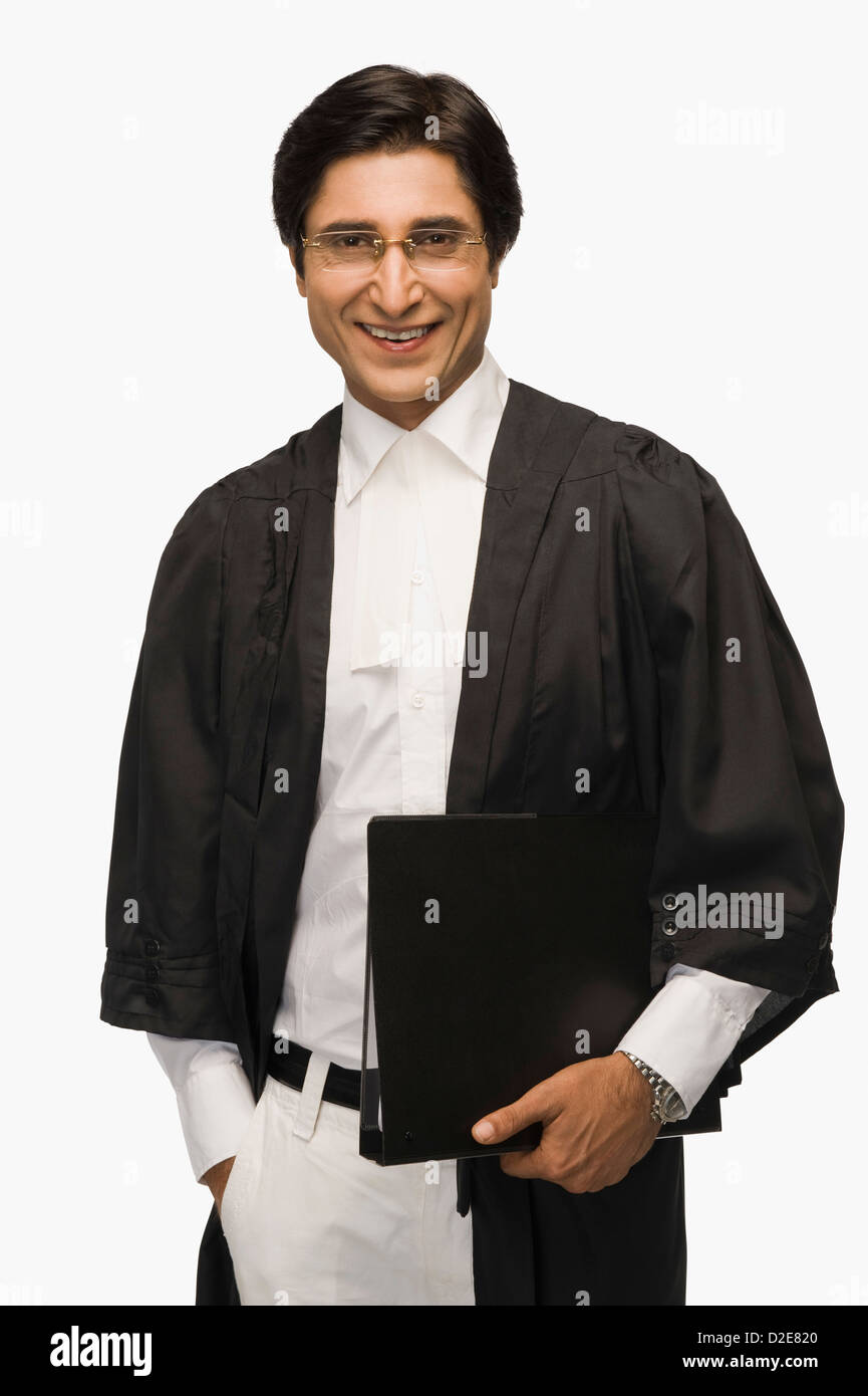 Smiling lawyer portrait in studio hi-res stock photography and images ...