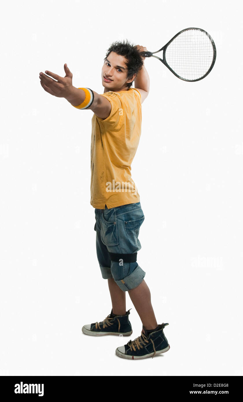 Swing racket sport hi-res stock photography and images - Alamy